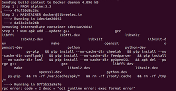 raspberrypi Docker image for python - General Support - LibreELEC Forum